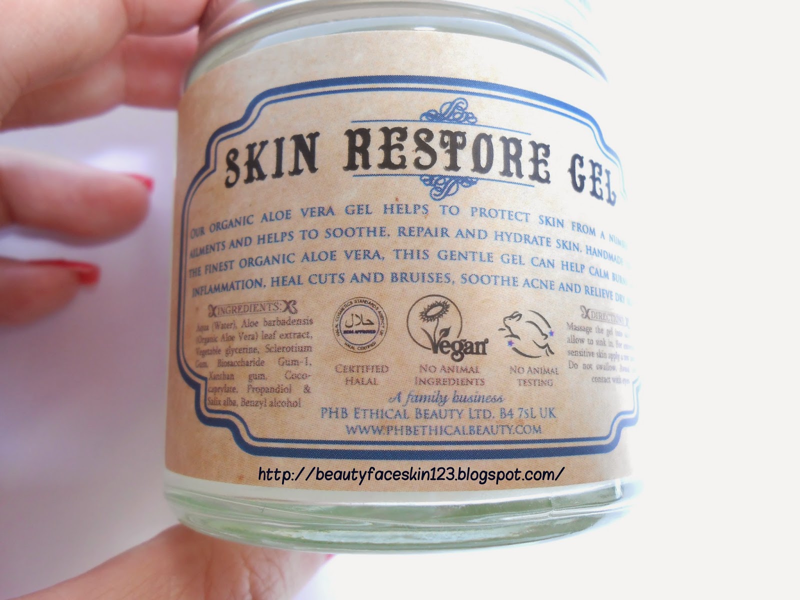 GREAT SKINandLIFE: REVIEW ON PHB SKIN RESTORE GEL ALOE VERA