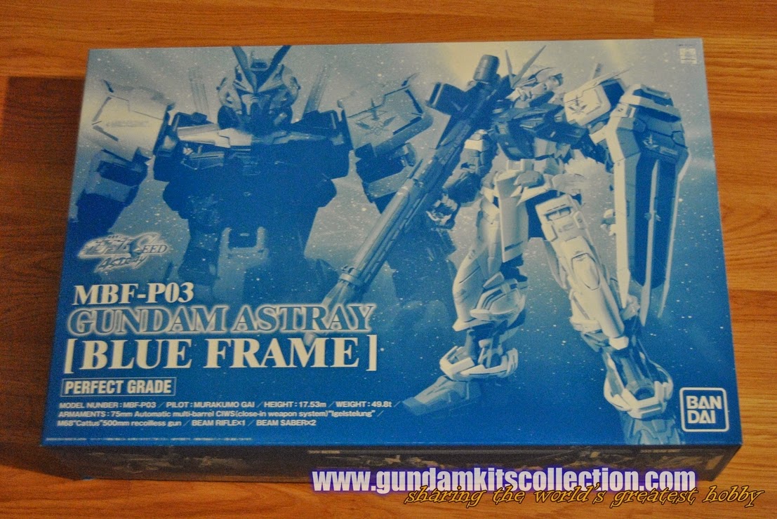 P-Bandai: PG 1/60 Gundam Astray Blue Frame - Content Preview by ...