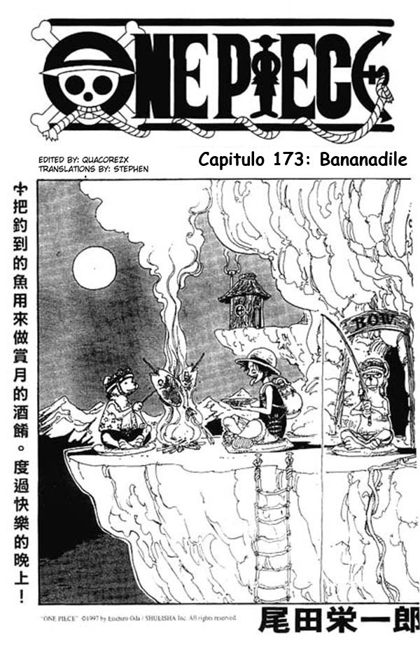 One Piece Manga Capitulo 173. Bananawani ~ ParaisoGrandLine