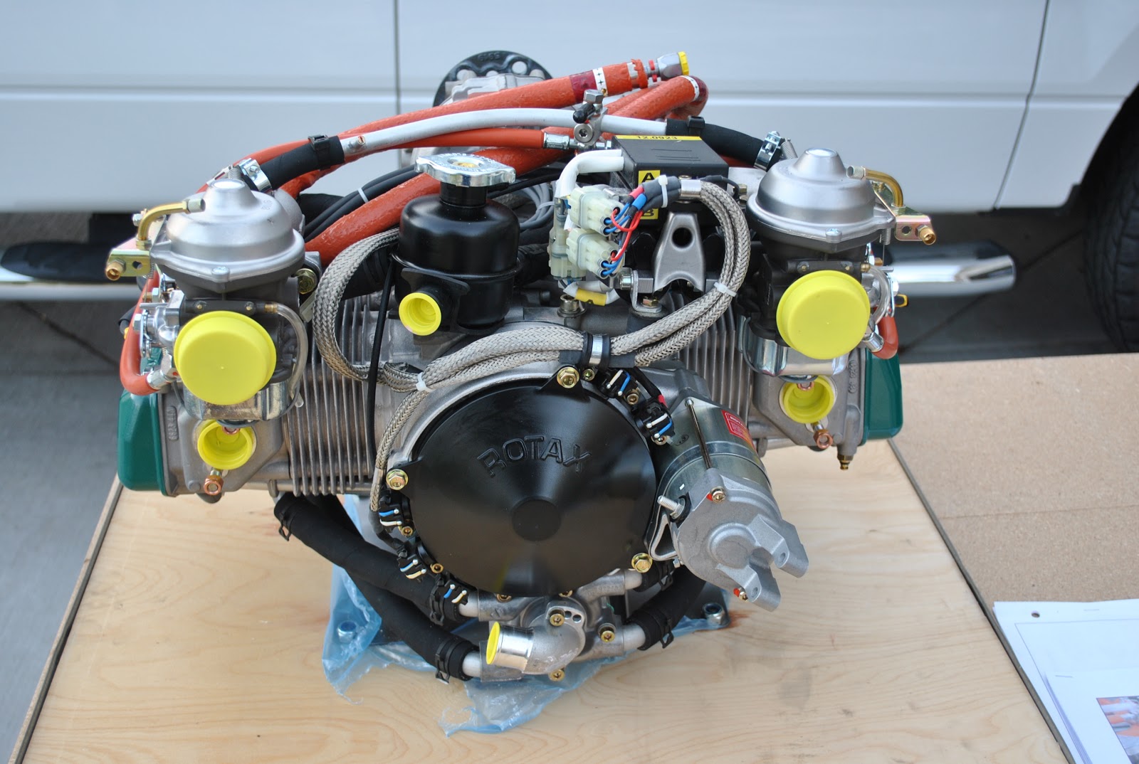 RV-12 Builder in Sandy, UT: Photograph Engine and Start Removing Parts