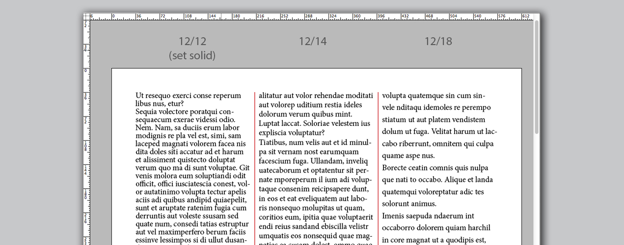 Adventures with InDesign: (Automatic) leading you astray