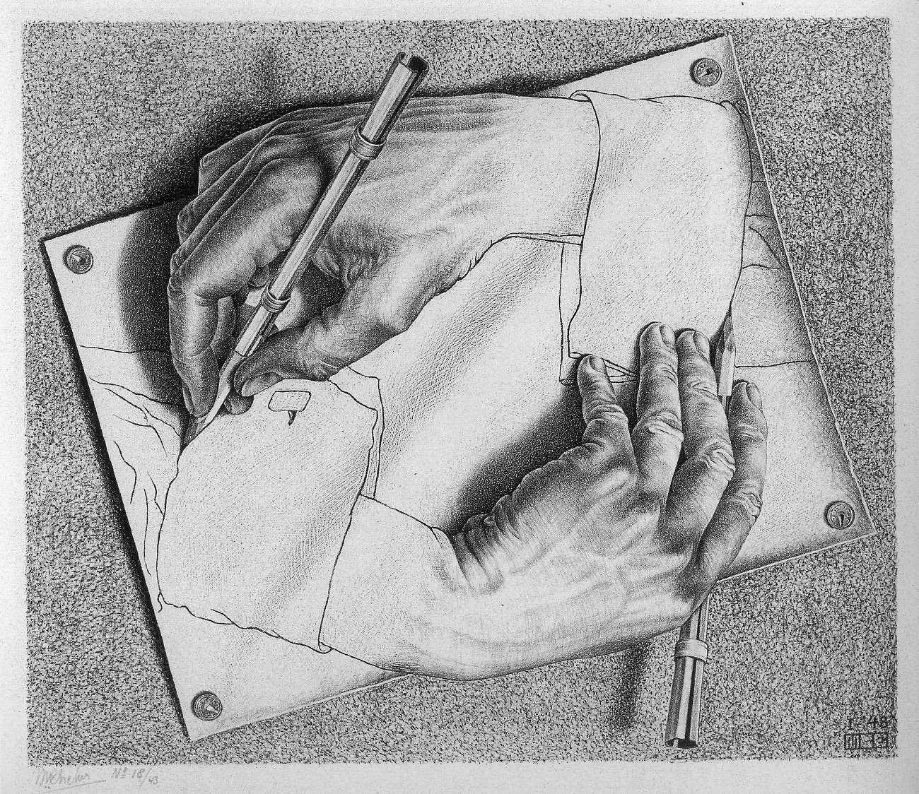 Art of the Day: M.C. Escher, Birds