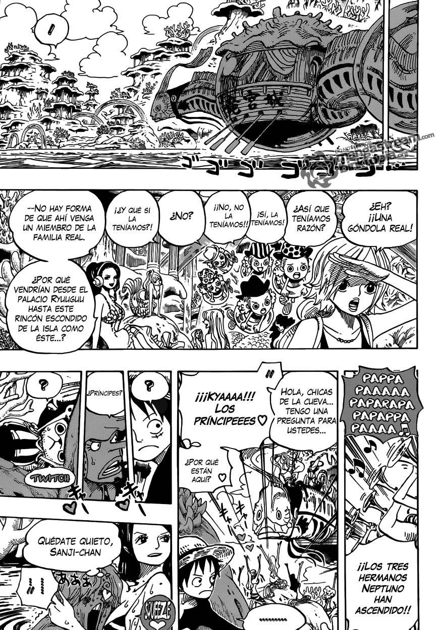 One Piece Manga Capitulo 609. Aventura en la isla Gioyin ~ ParaisoGrandLine