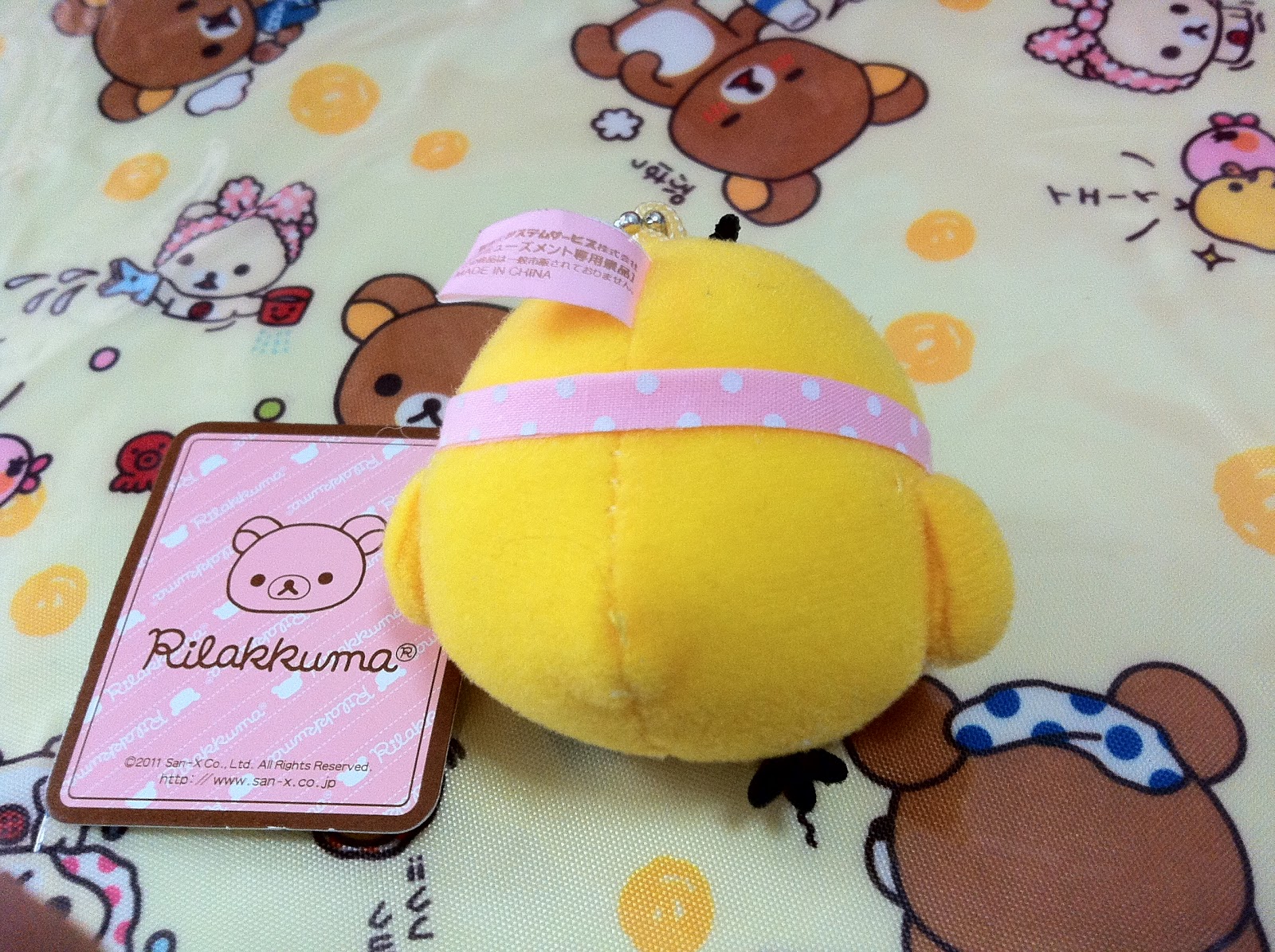 For The Love of Rilakkuma!: Kiiroitori with ribbon