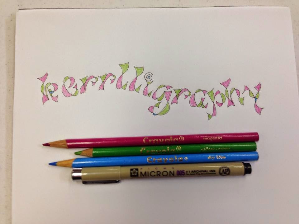 Kerrlligraphy: Ribbon Writing