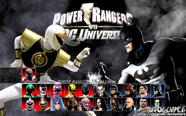 Churrasco and Roll: Power Rangers vs DC Universe