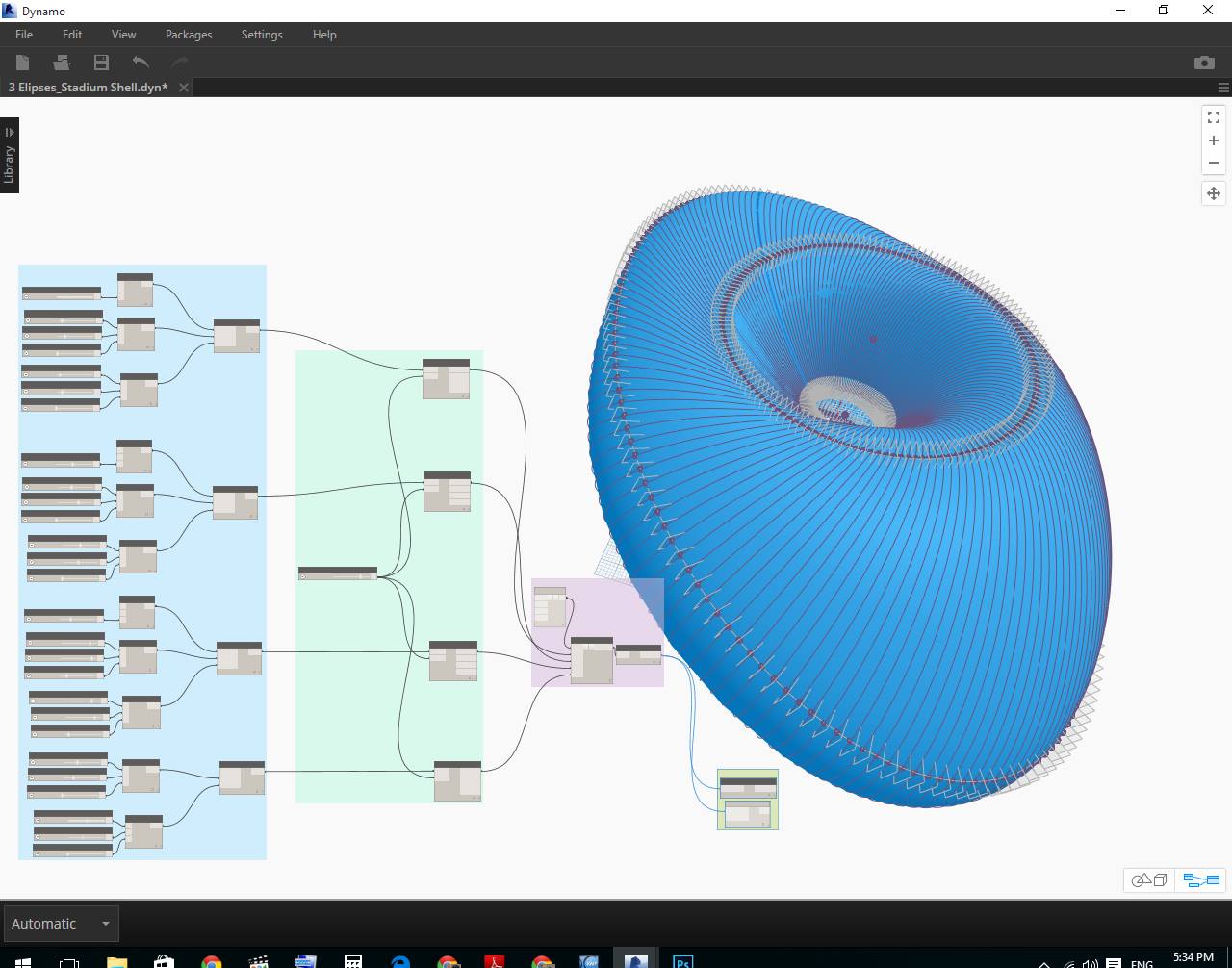 Ahmed HALIM: REVIT+Dynamo Parametric Shape