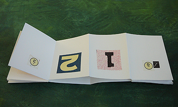 A Folded Multi-Page Book