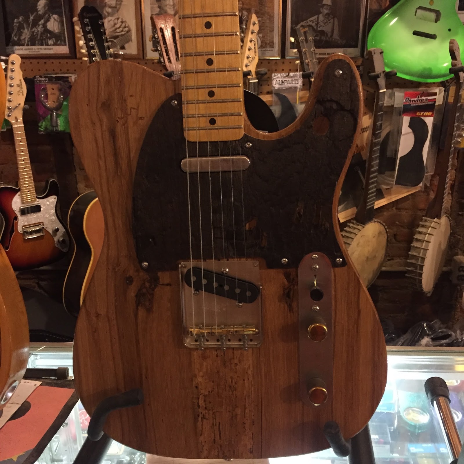 Sense & the City: SOUND: Guitars made of wood from the "bones" of old ...