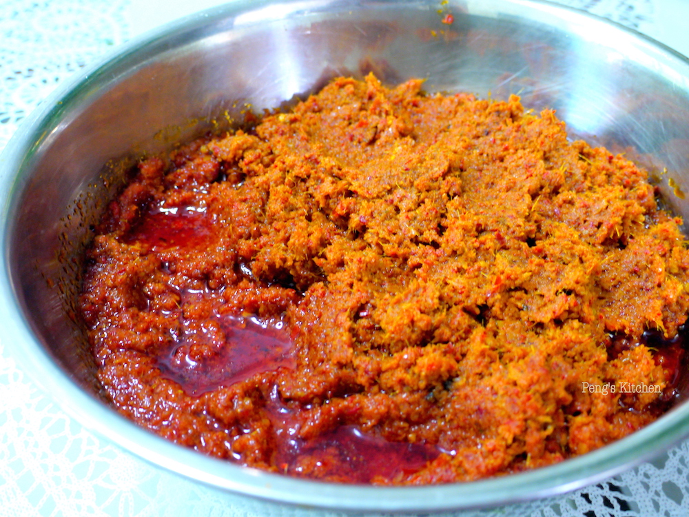 Peng's Kitchen: Homemade Basic Rempah (Spice Paste)