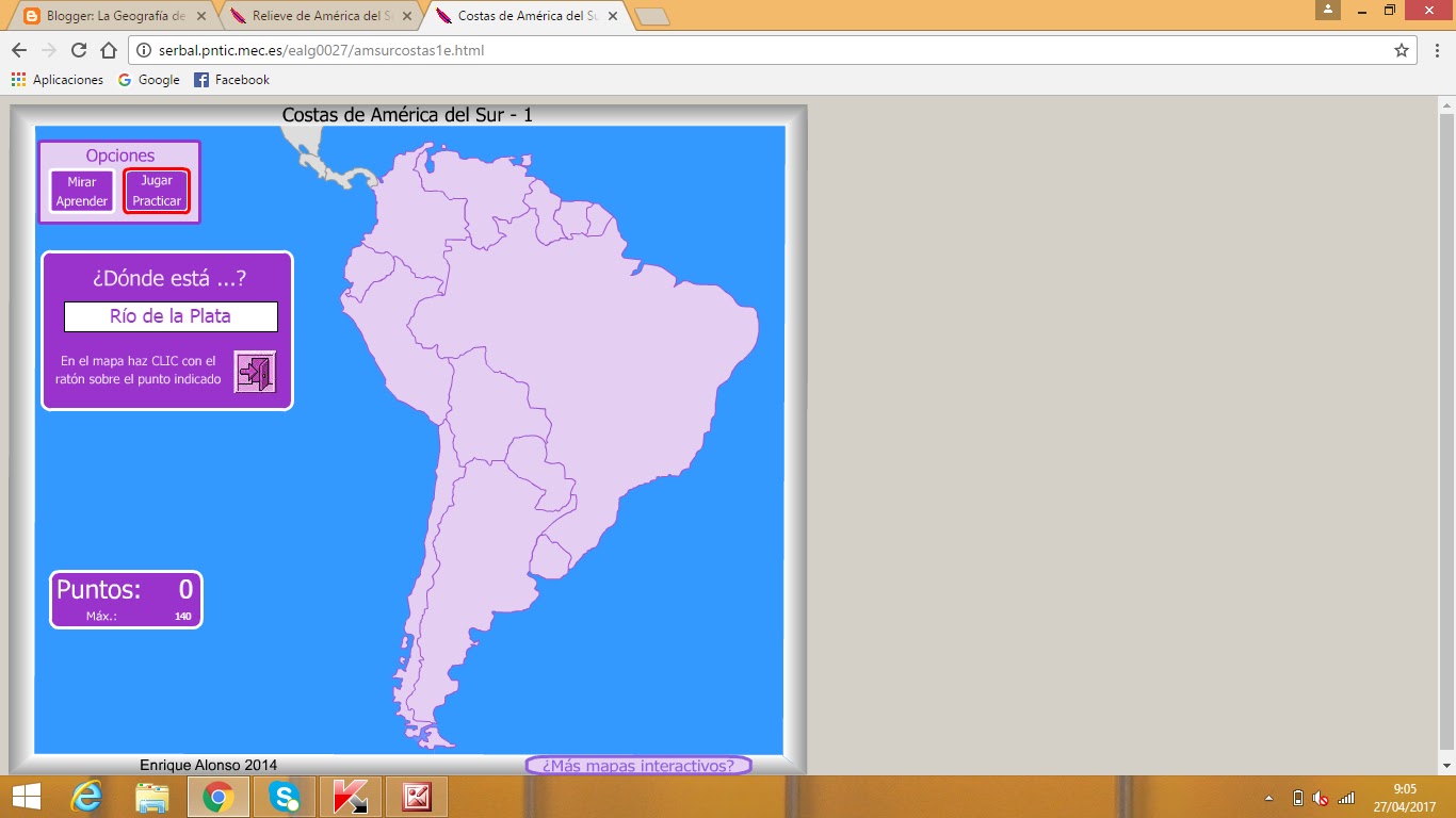 La Geografía de PMAR