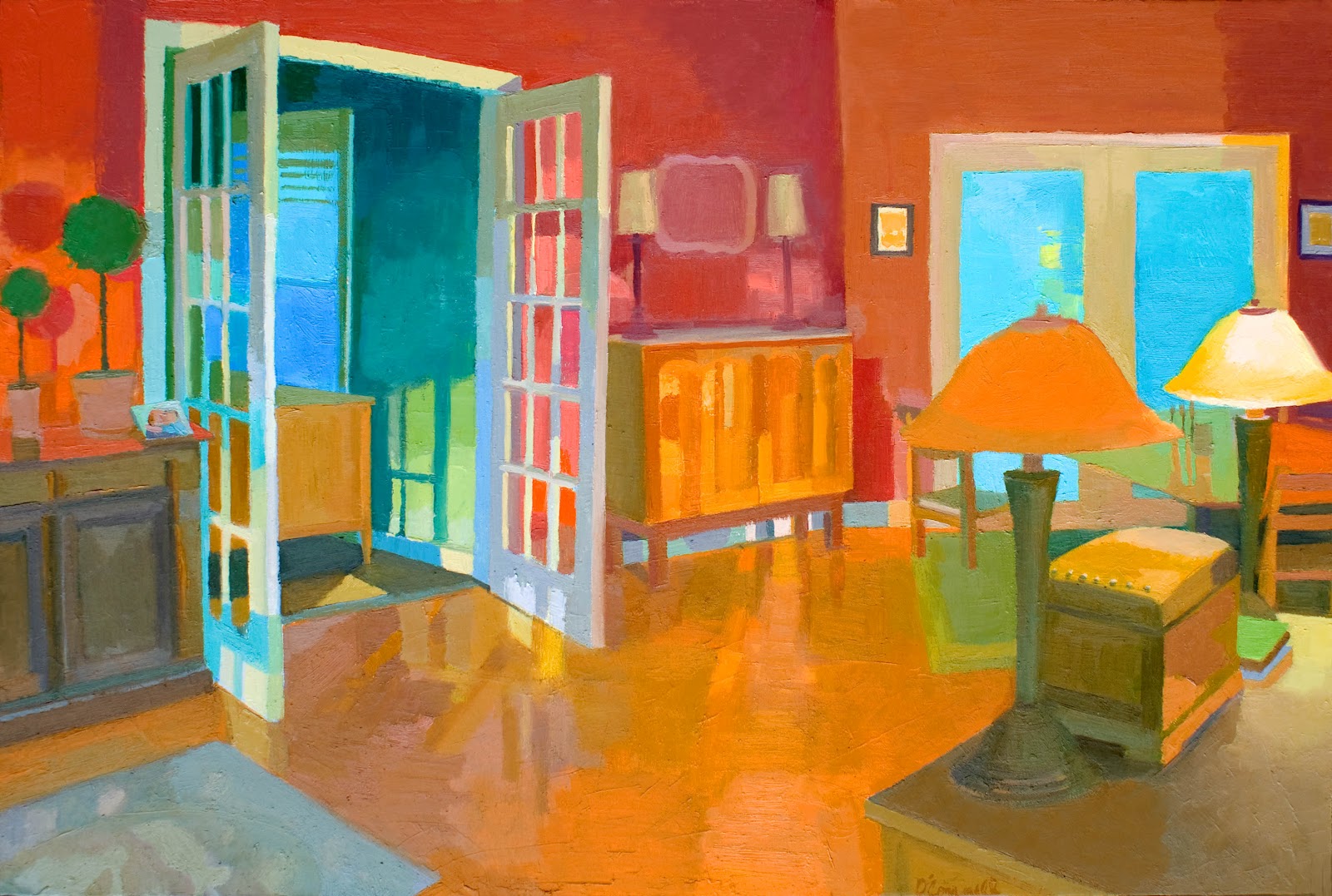 Left Bank Gallery: Inhabiting Jennifer O'Connell's interiors