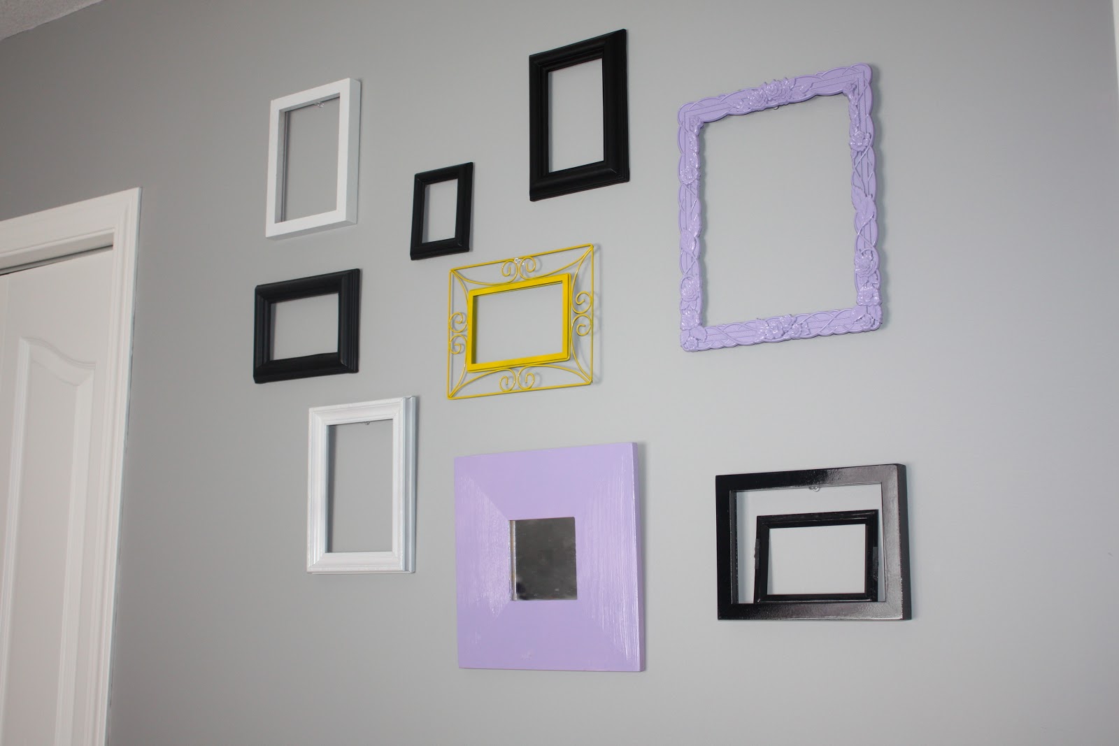 She Re-Purposed It: Wall of Frames