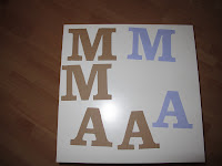 CREALALUNA ARTESANIA: DIY: HOY APRENDEMOS A HACER LETRAS DECORATIVAS ...
