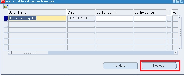 How to hide Operating Unit in Invoice work bench R12 | Oracle Techno ...