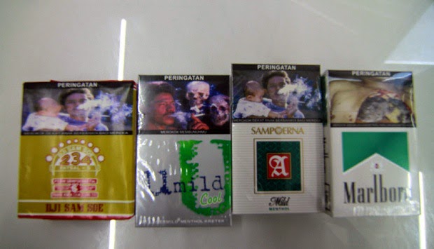 Inilah gambar-gambar angker yang ada di bungkus rokok mulai hari ini ...