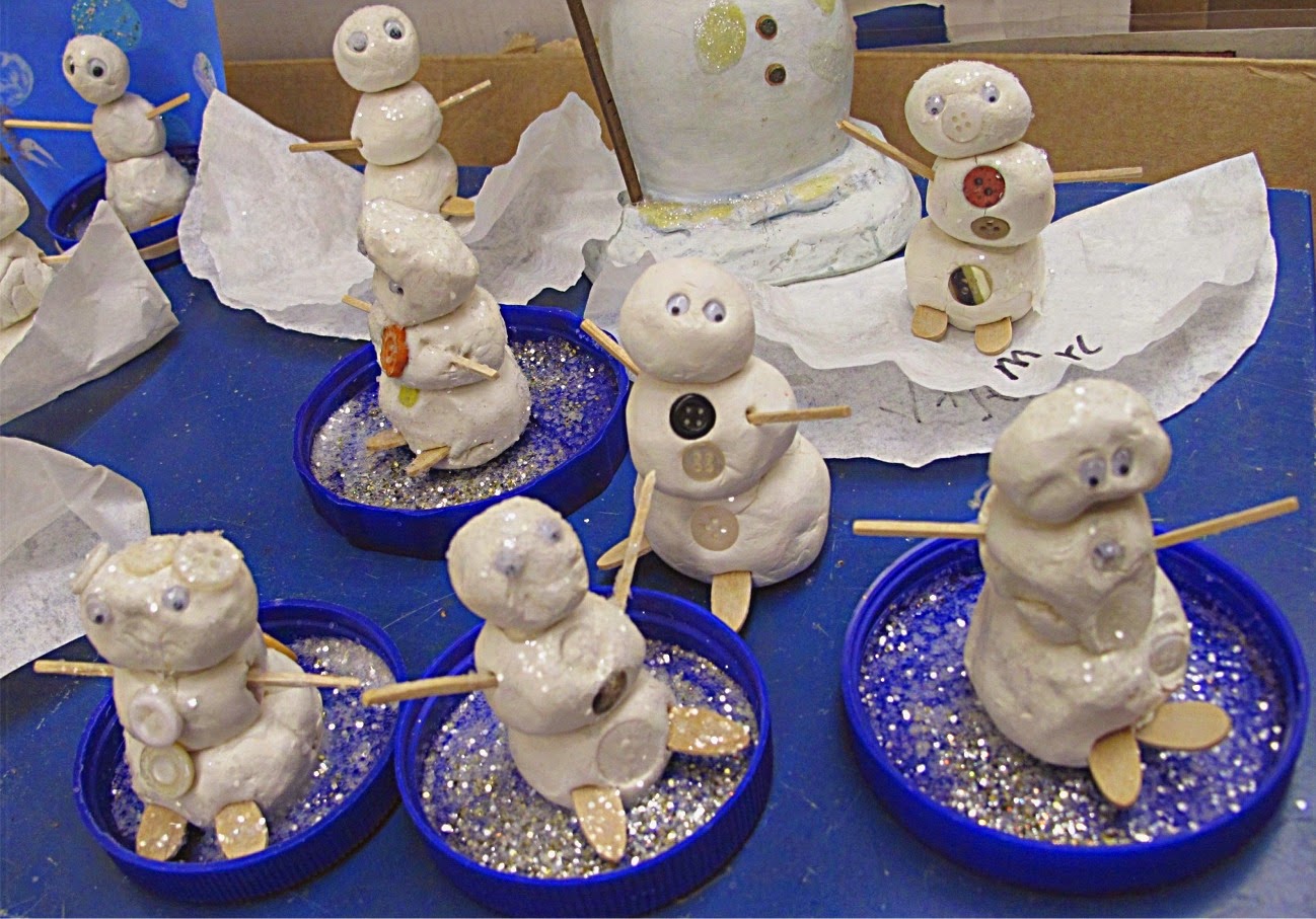 The David Lubin Art Studio: Do you want to build a snowman