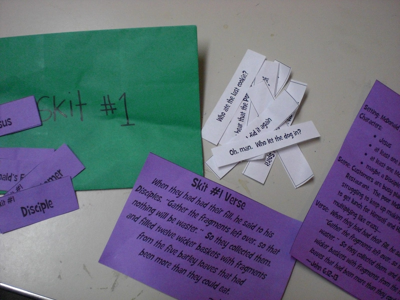 Look to Him and be Radiant: Youth Group Skits