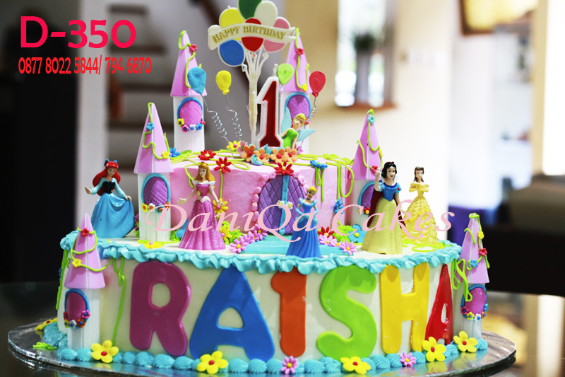 Sweety by Daniqa: Kue Ulang tahun Princess D-350