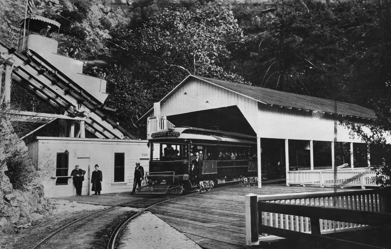 Just A Car Guy: Professor Lowe's dramatic Mount Lowe Railway, July 4, 1893