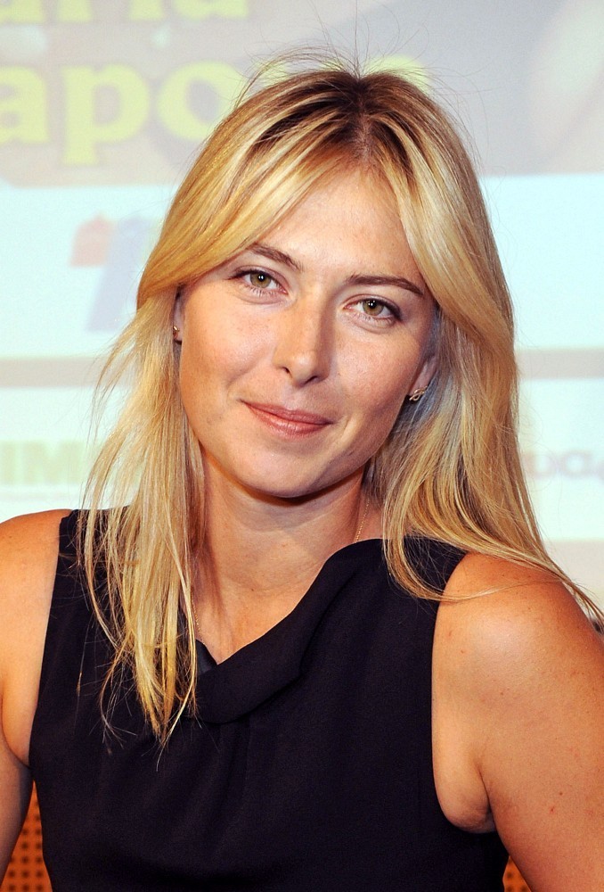 Maria Sharapova Fan Blog: Press conference in Milano