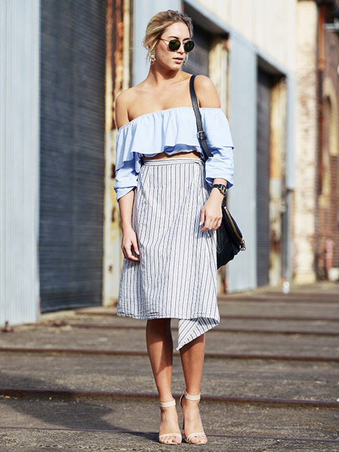 Every Way To Wear The Off The Shoulder Trend | Tour de STFU- fashion ...