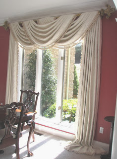 Sandra Vaughn Southern Living: Swag Window Treatment