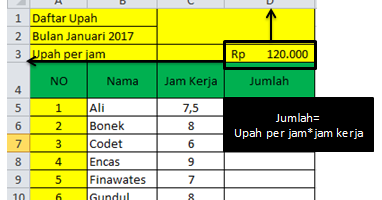 Rumus Dasar Microsoft Excel - Opini