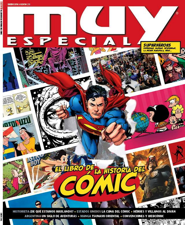 Sonrisas Argentinas : Muy Interesante: El Libro de la Historia del Comic