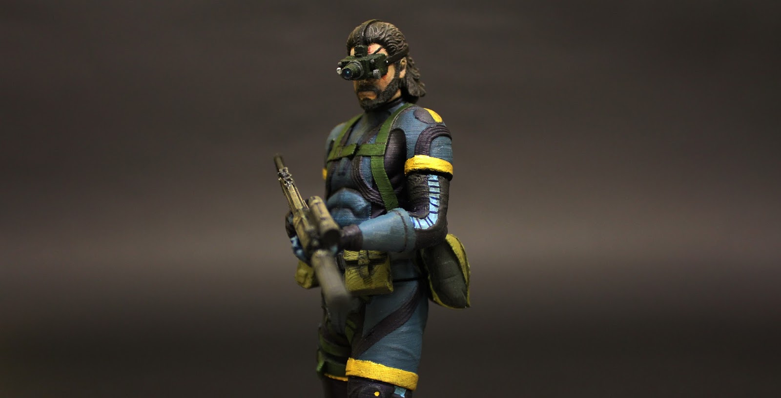 Metal Gear - Big Boss 3D Model | Static | 3D Printing Designs