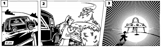 English Activities : SPEAKING and WRITING activity - UFO story ...