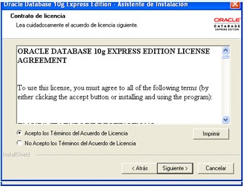 Como instalar Oracle 10g: Como Instalar Oracle10g en Windows 7