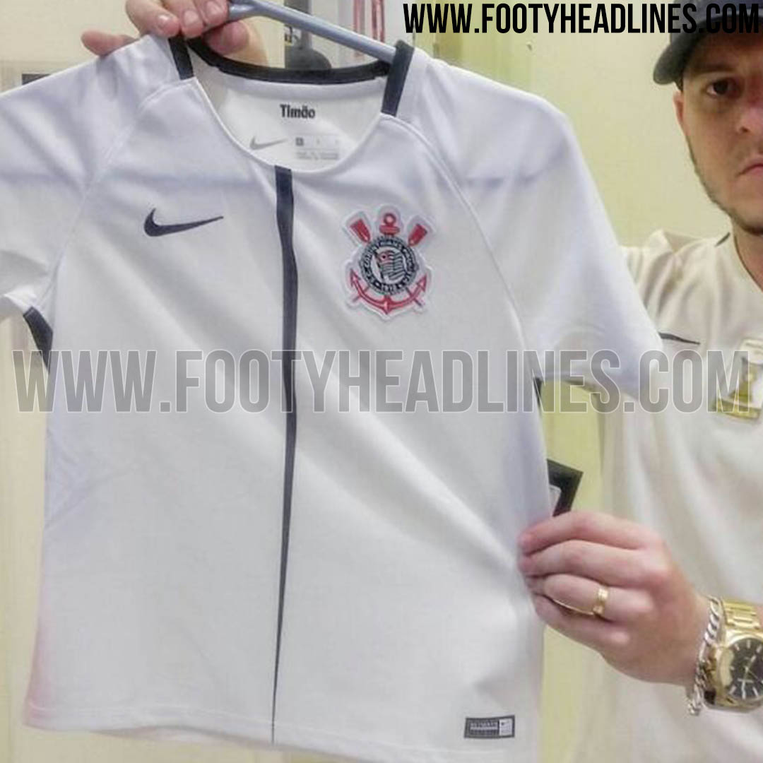 Nike Corinthians 17-18 Home Kit Leaked - Footy Headlines