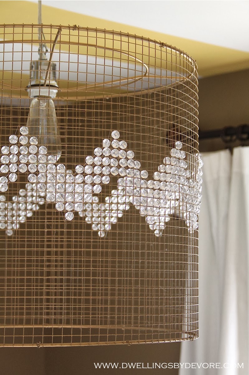 Dwellings By DeVore: DIY chevron light