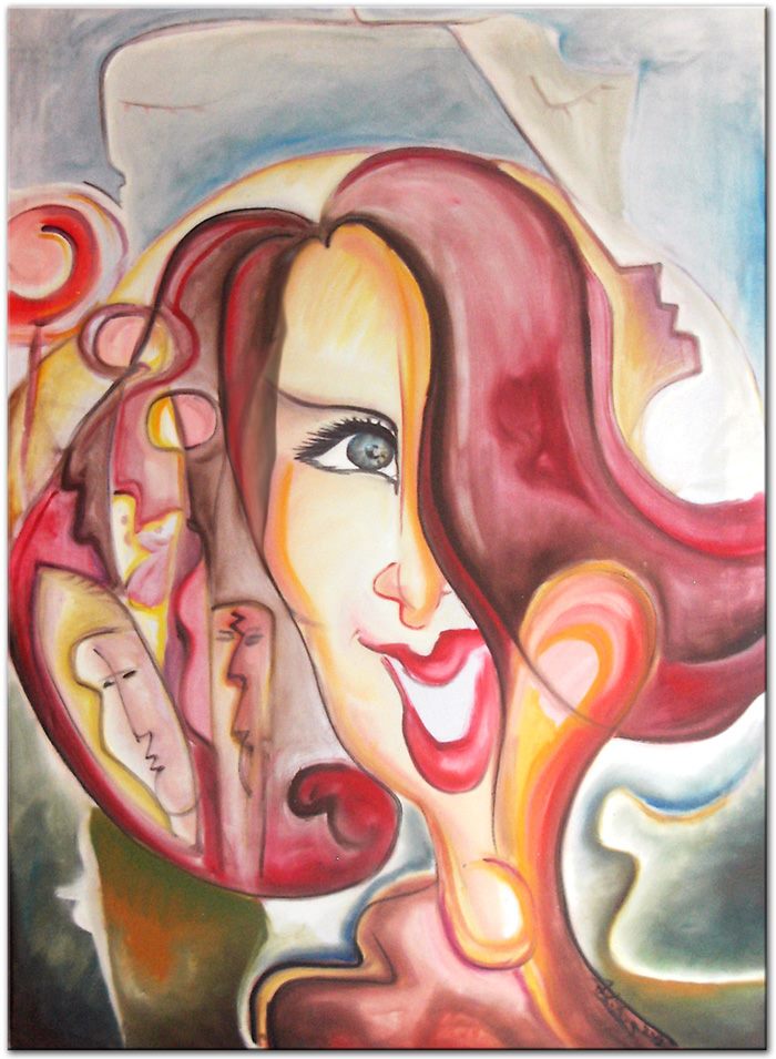 Tablouri abstracte picturi moderne ulei