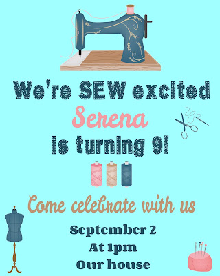 Sew Can Do: Sewing Themed Birthday Party Tour