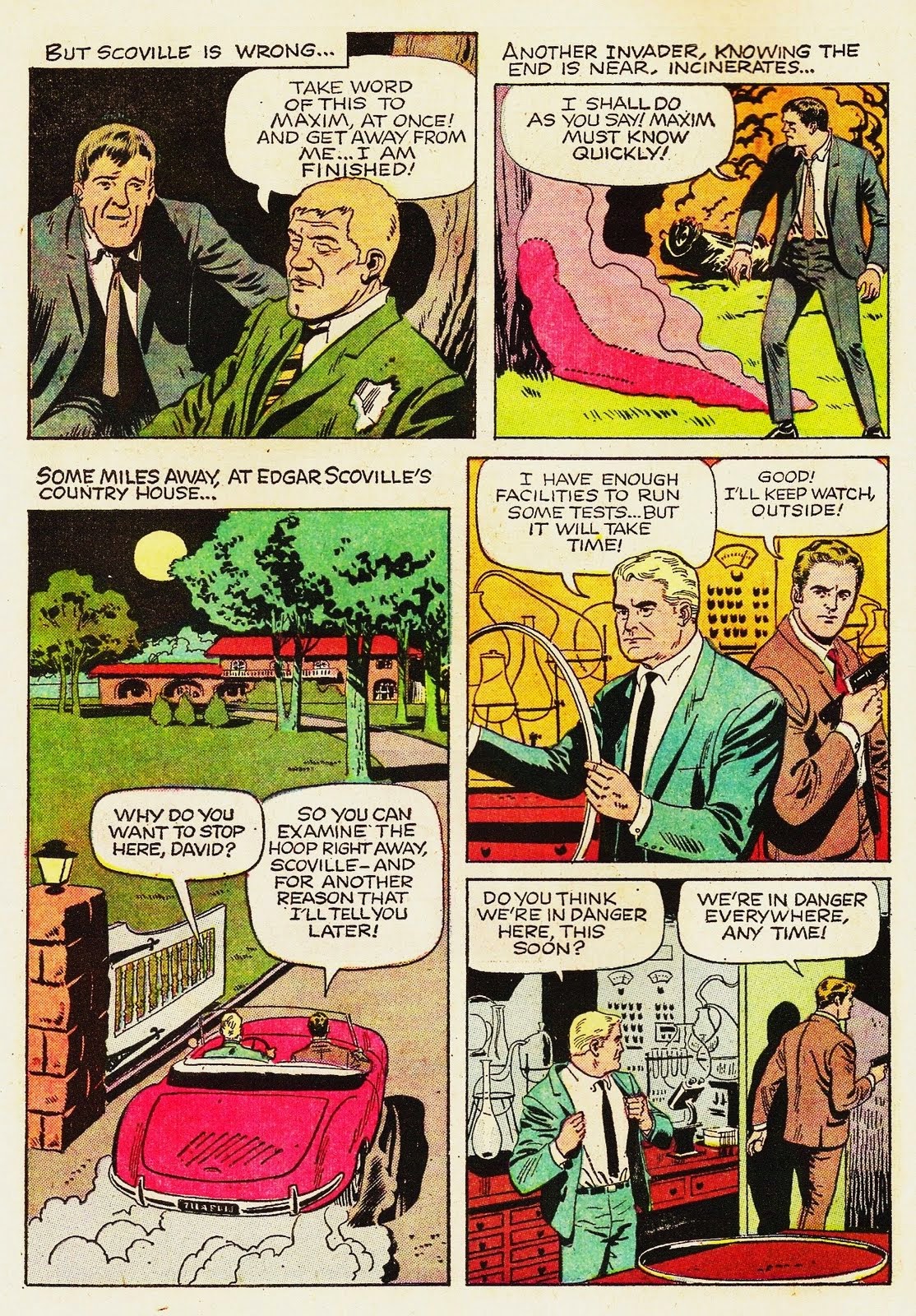 BEACH BUM COMICS : ON GUARD! THEY'RE HERE! GOLD KEY COMICS' THE ...