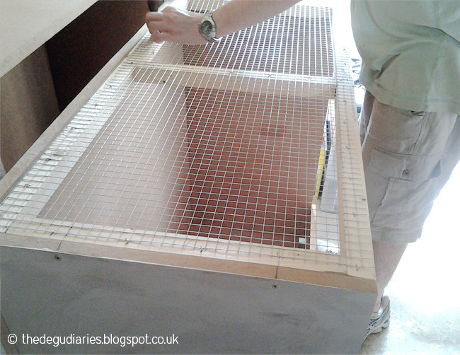 The Big Degu Cage Build - Part Six