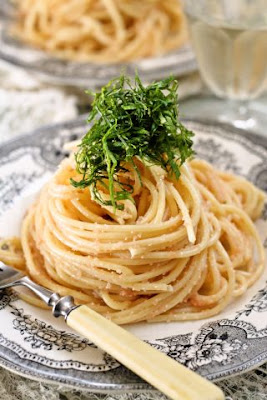 Perfectly imperfect : Mentaiko or Tarako Spaghetti