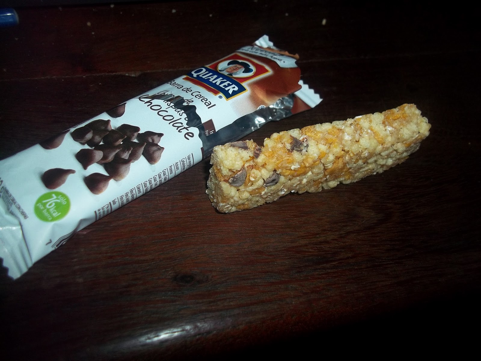 COSAS VARIAS: barrita de cereal de quaker