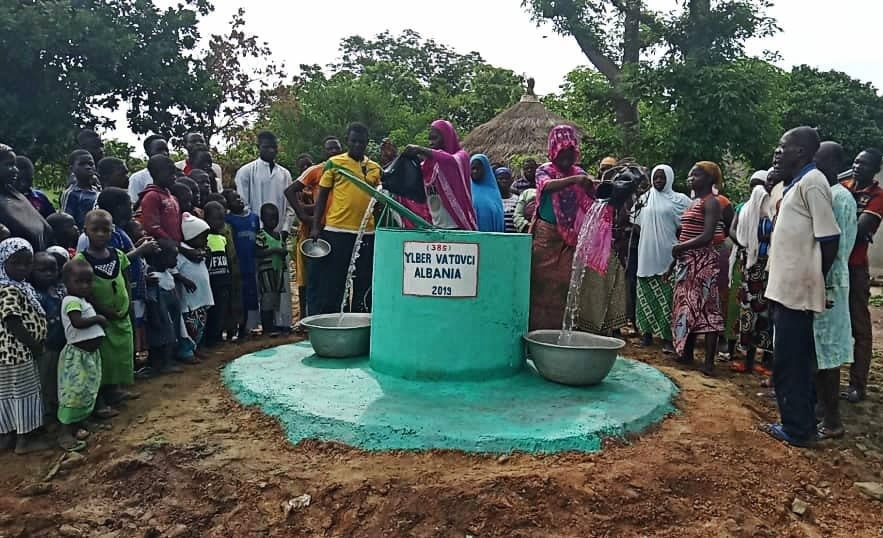 Ylber Vatoci,the Albanian constructed a well by giving drinkable water ...