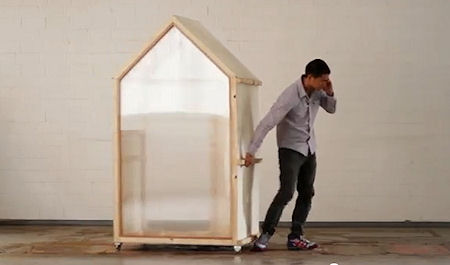 The Presurfer: Architect Creates The 'One Square Meter' House