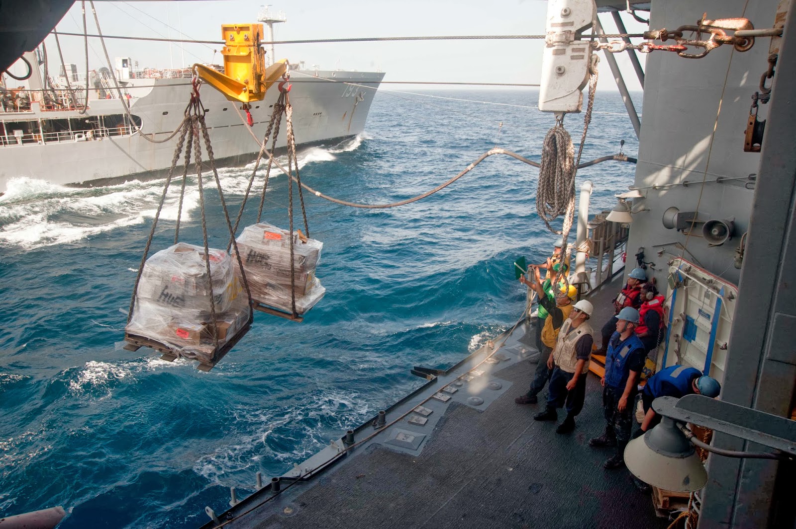 Pitsnipes Gripes: Unrep, or for you landlubbers........Underway ...