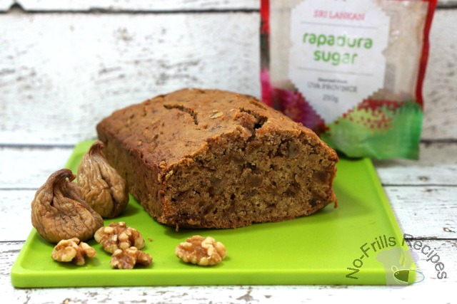 Figs & Walnut Tea Bread ~ 无花果和核桃蛋糕