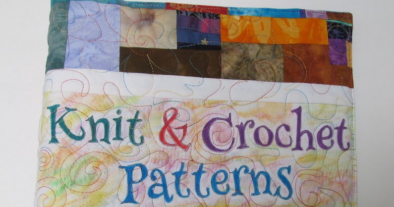 Patchouli Moon Studio: Quilted Notebook Cover For Patterns