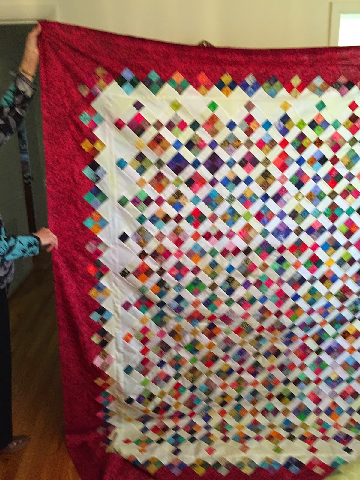 PAT QUILTZ TOO: Confetti Quilt Finished