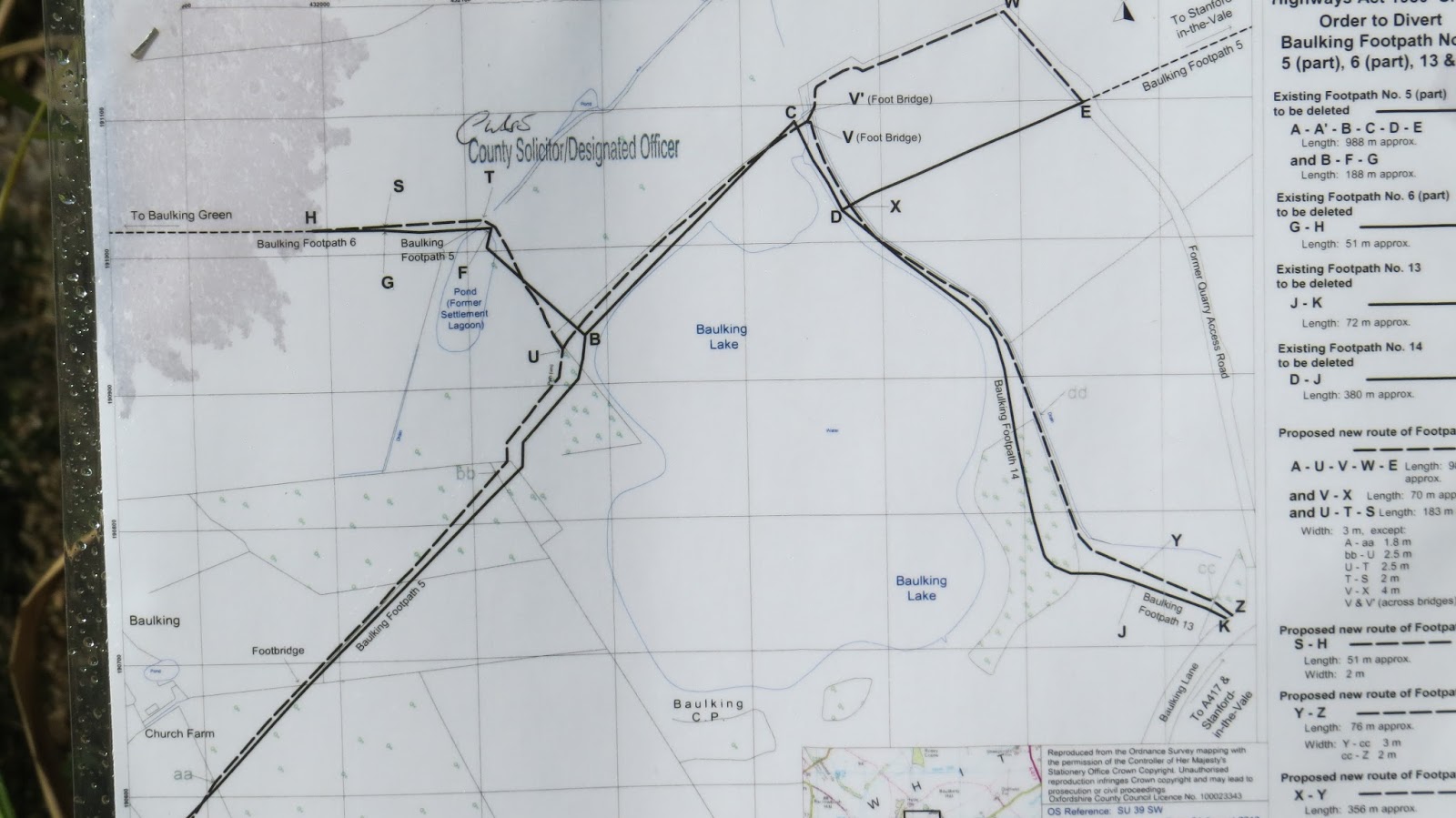 The Oxon Feather: Baulking Quarry - Query.