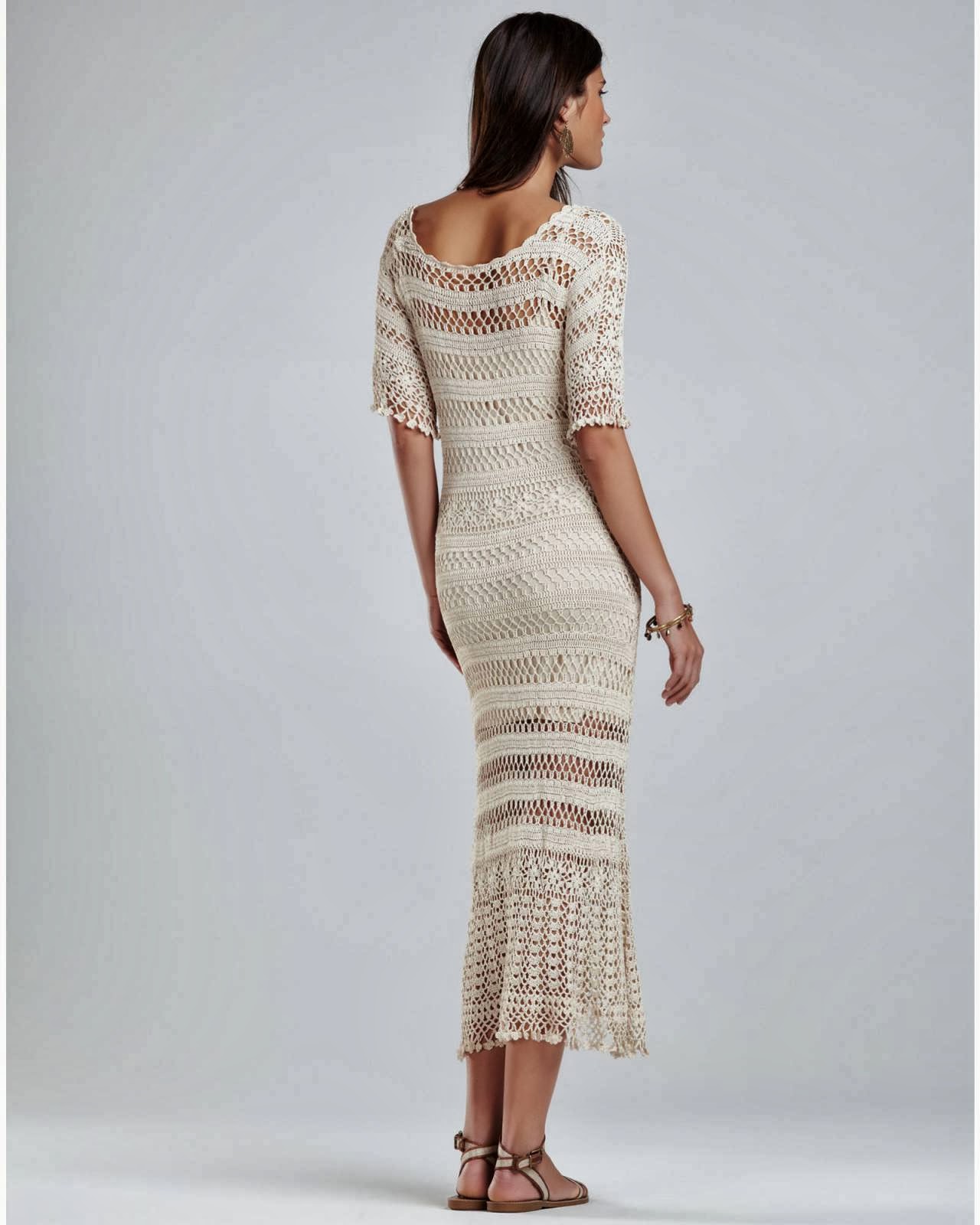 Crochetemoda Blog: Vestidos de Crochet