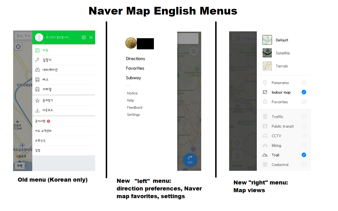 Naver Map now available in English (+ screenshots & my review)