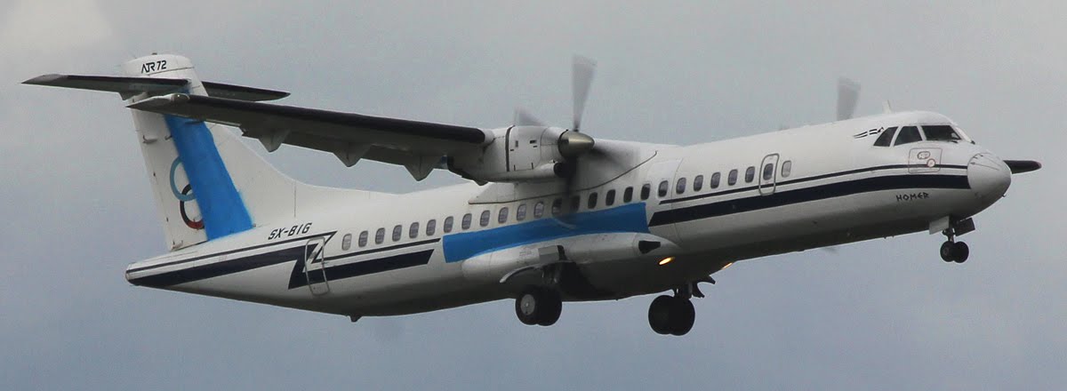 Birmingham Airport Photo Blog: Monday 30 April 2012 - ATR 72 SX-BIG ...